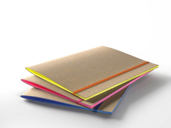 Kraft Paper Notebooks 3D model | CGTrader