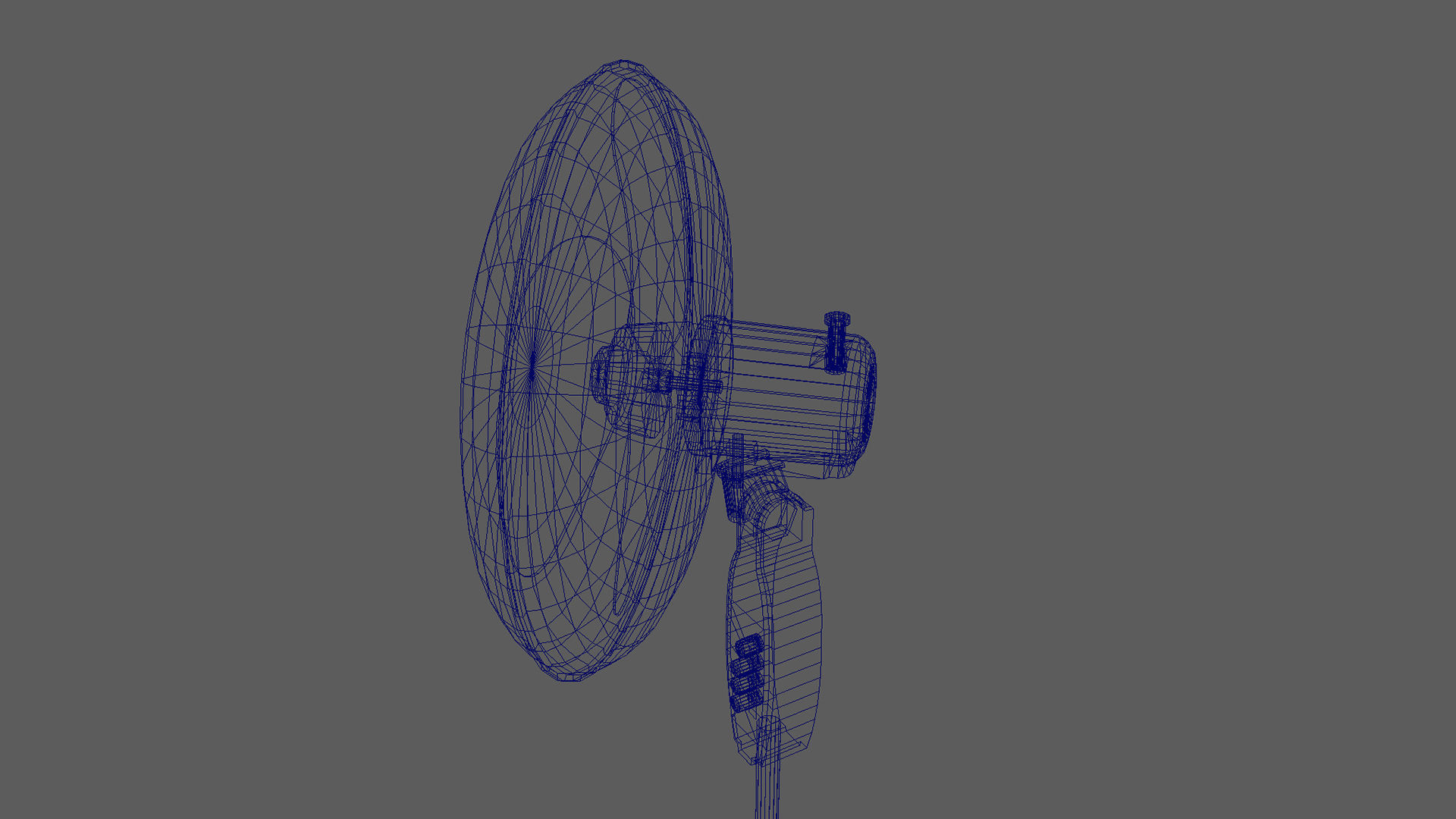3D model Oscillating Pedestal Fan VR / AR / low-poly animated | CGTrader