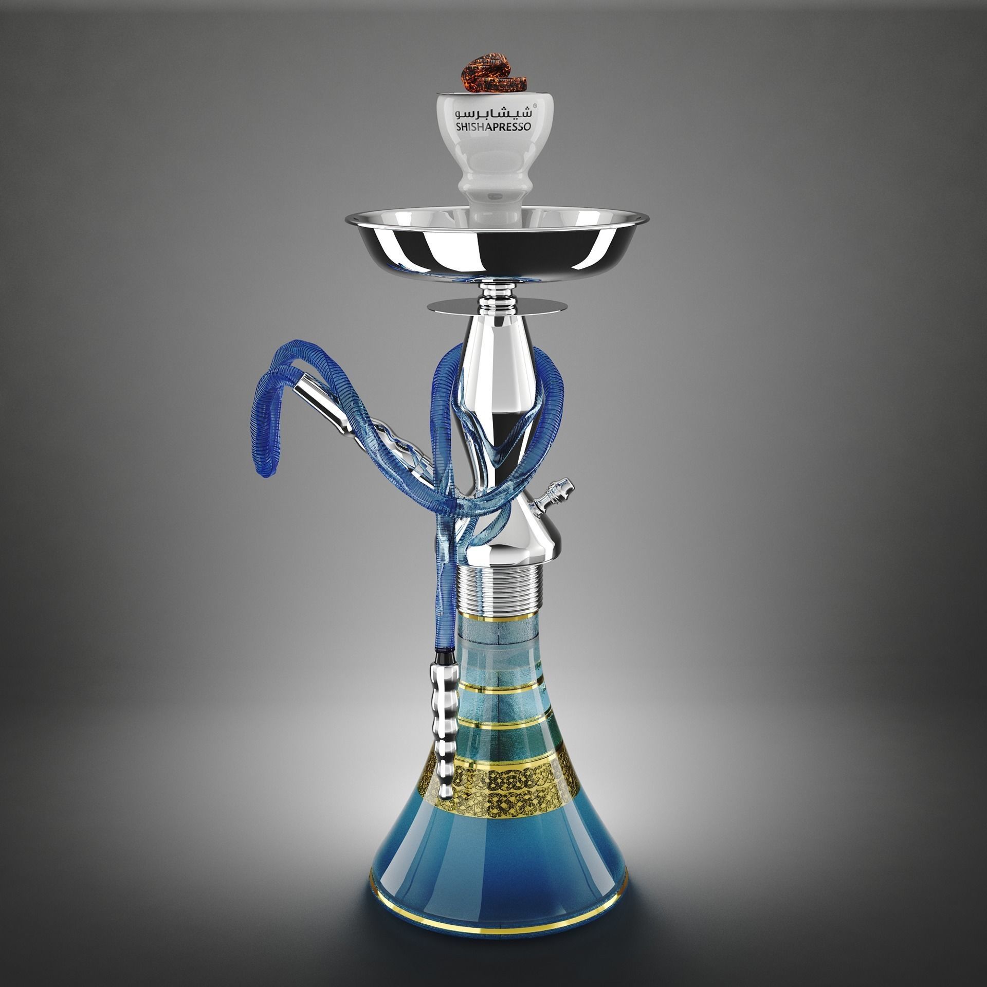 Shisha 3D model | CGTrader