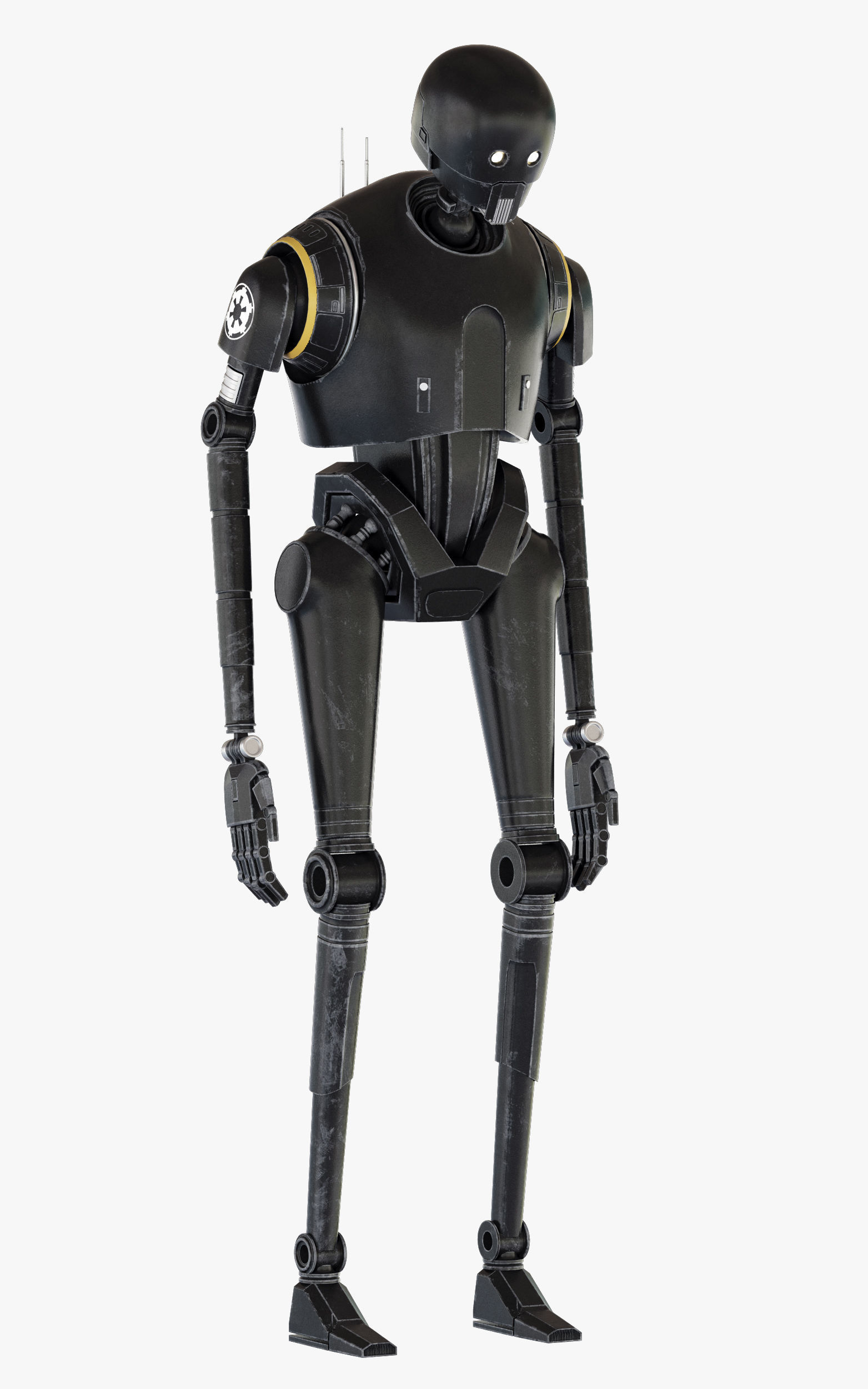 K-2SO Star Wars Droid 3D model | CGTrader