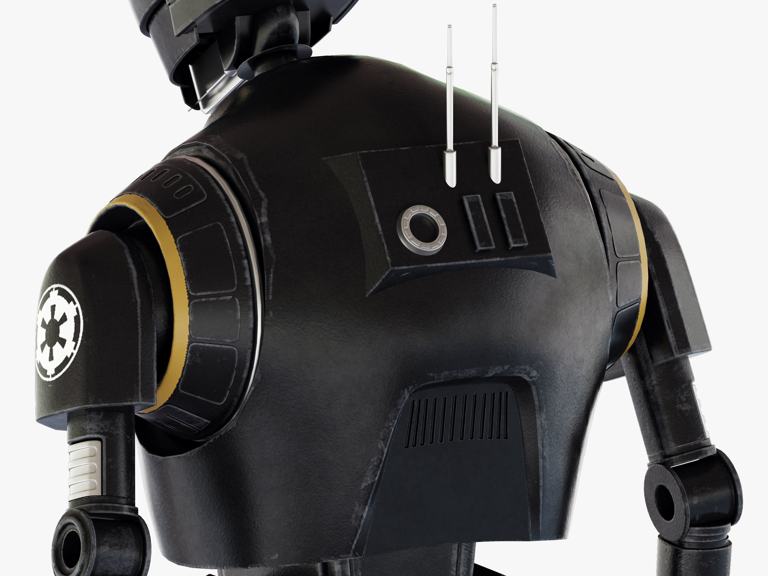 K-2SO Star Wars Droid 3D model | CGTrader