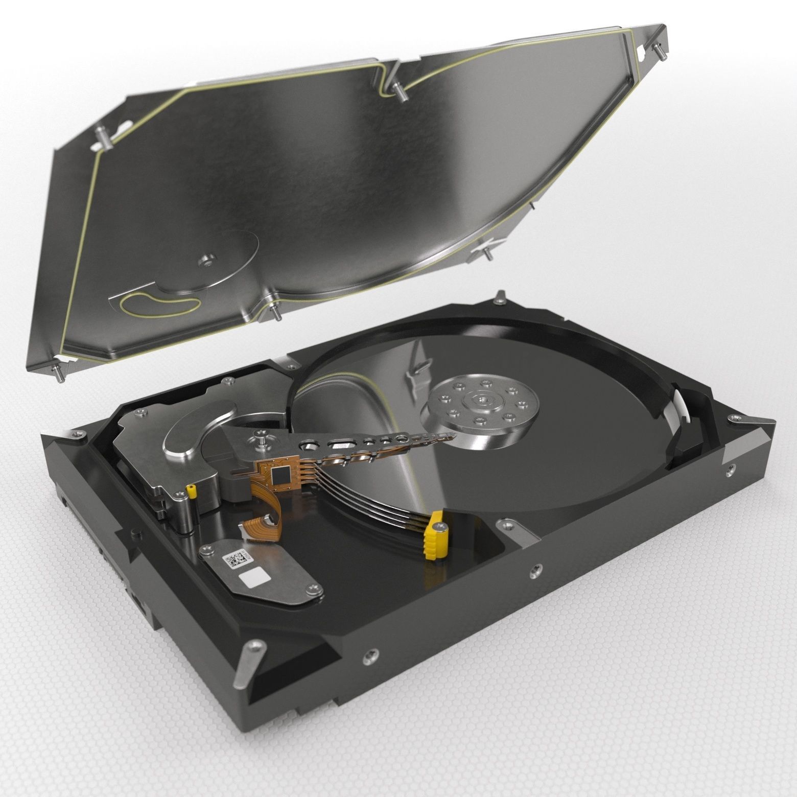 Seagate Desktop HDD 4TB 3D model | CGTrader