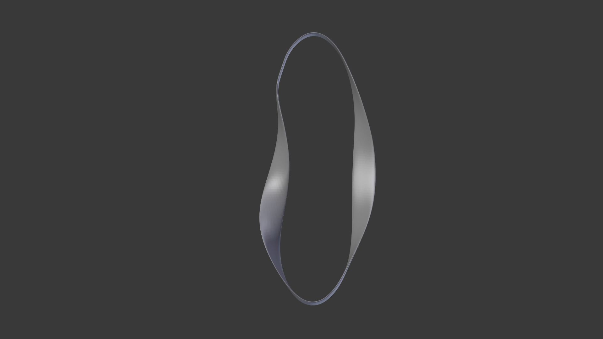 Classic mobius strip 3D model 3D printable | CGTrader