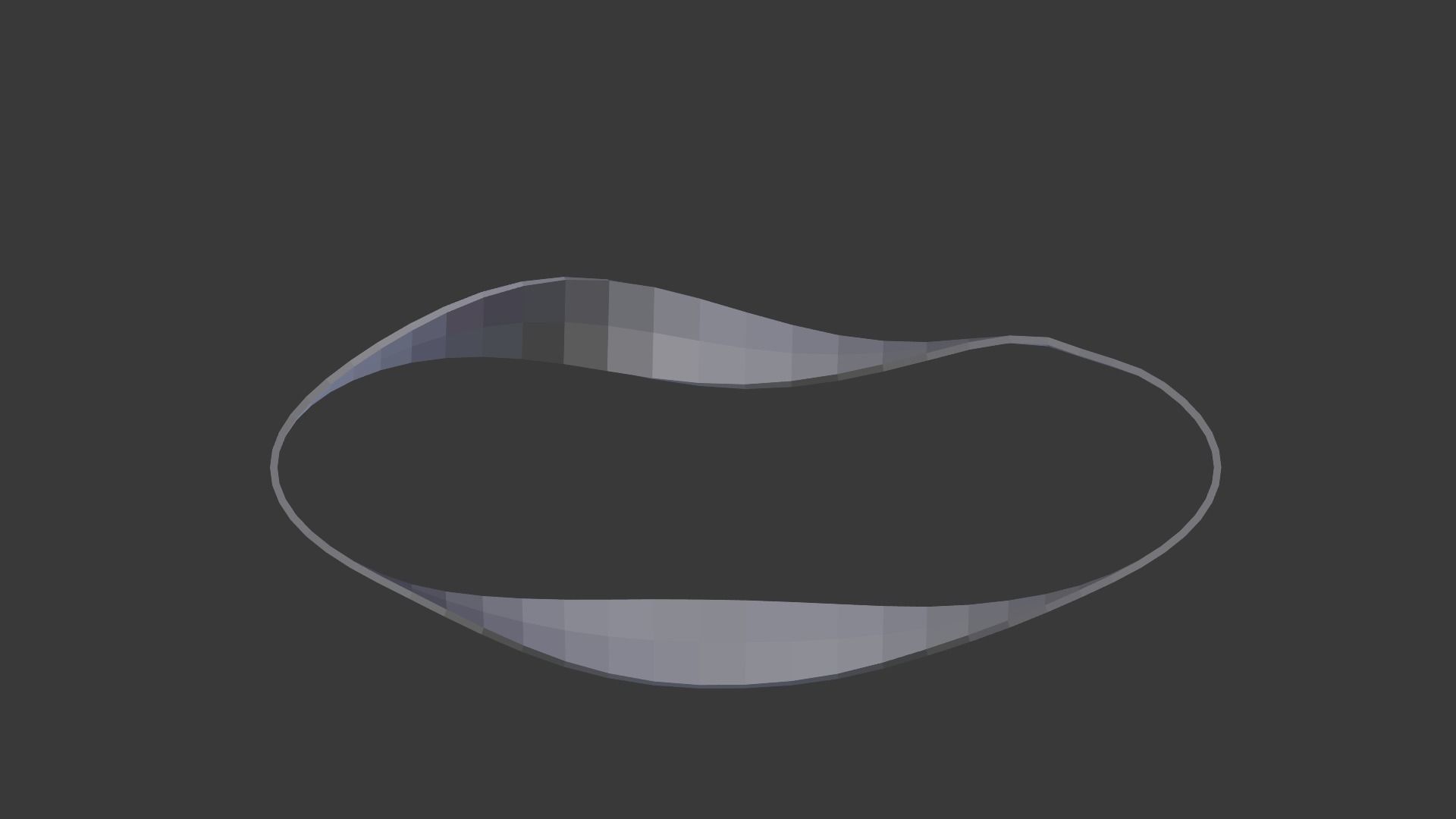 Classic mobius strip 3D model 3D printable | CGTrader
