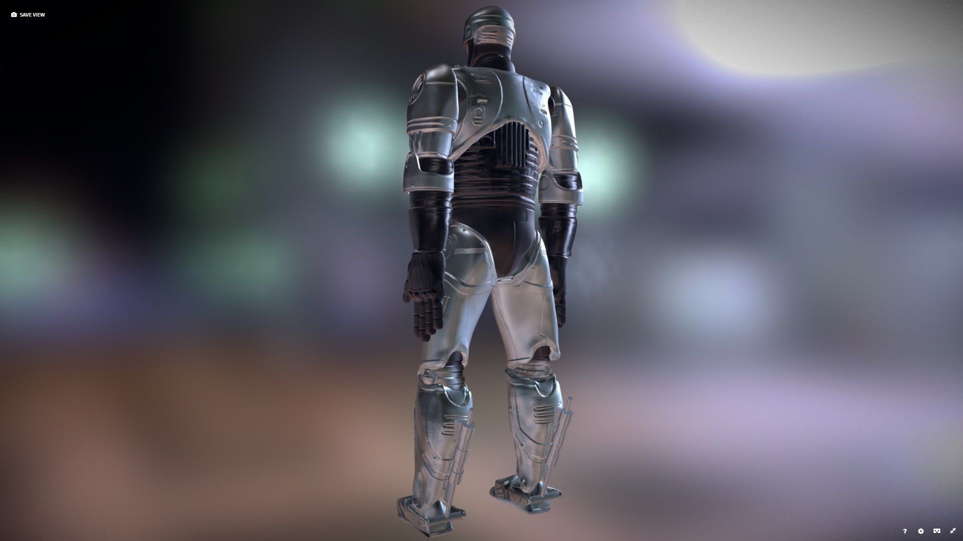 3D model Robocop VR / AR / low-poly | CGTrader