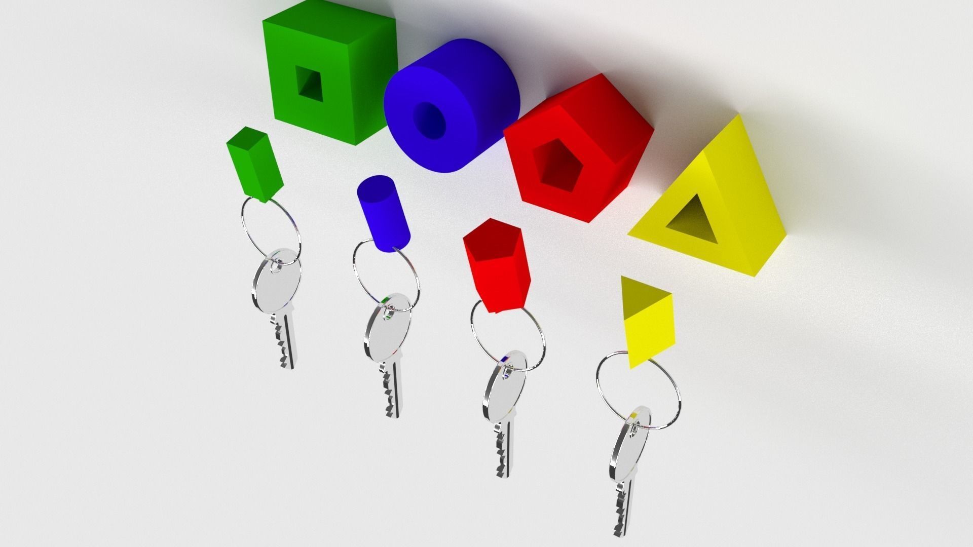 Keychain model for 3D printing 3D model 3D printable | CGTrader