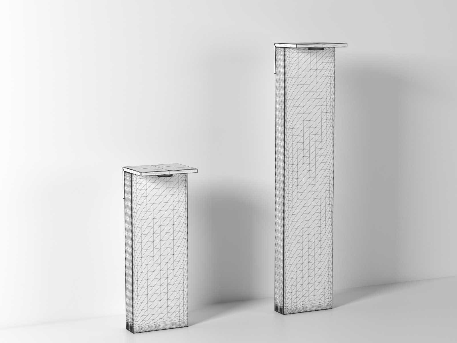 Oblix Floor Lamps 3D model | CGTrader