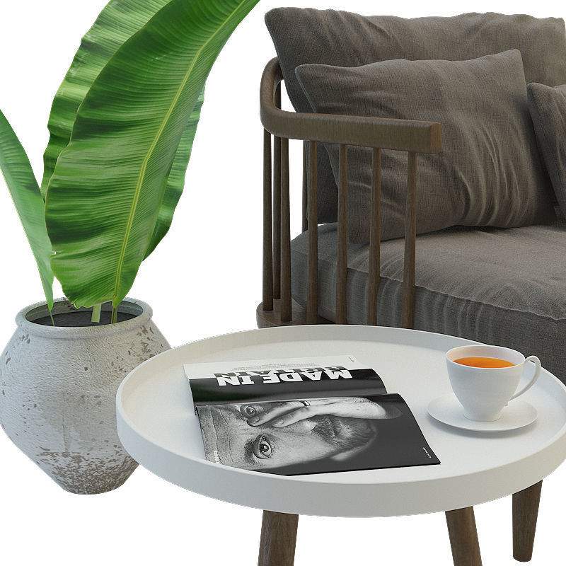 Fly Chair Set 3D model | CGTrader