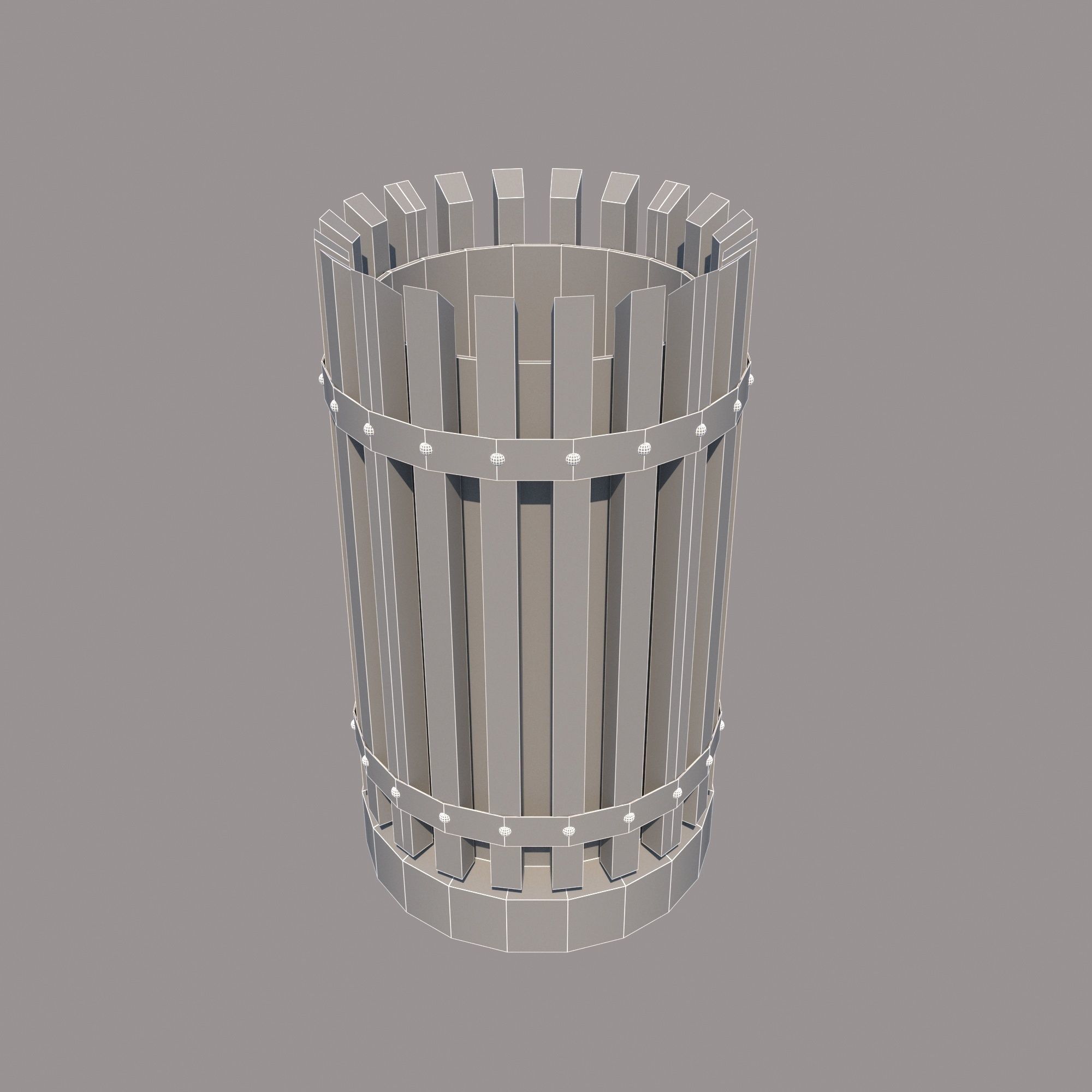 3D model Trashcans Collection VR / AR / low-poly | CGTrader