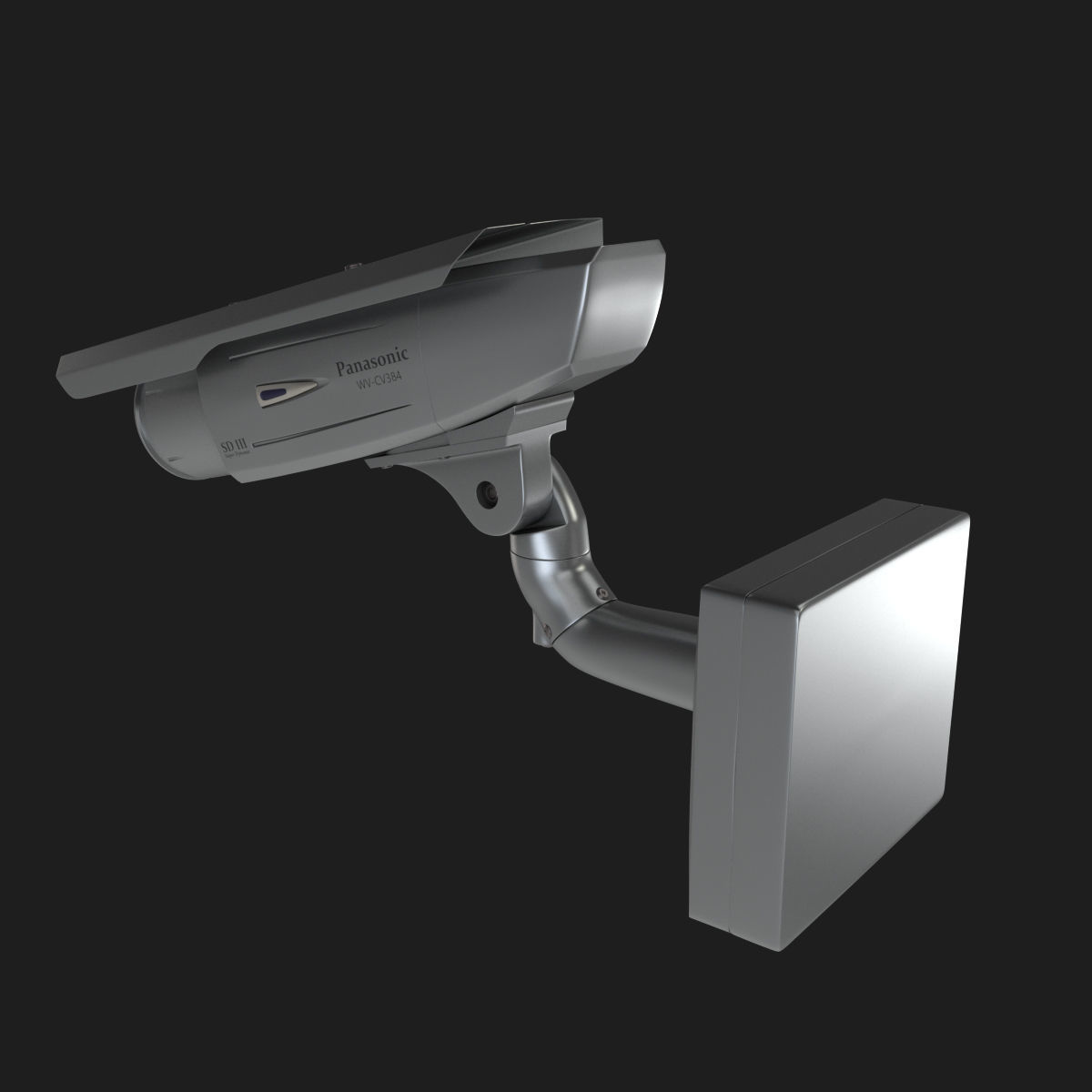 Panasonic Security Camera 3D model | CGTrader