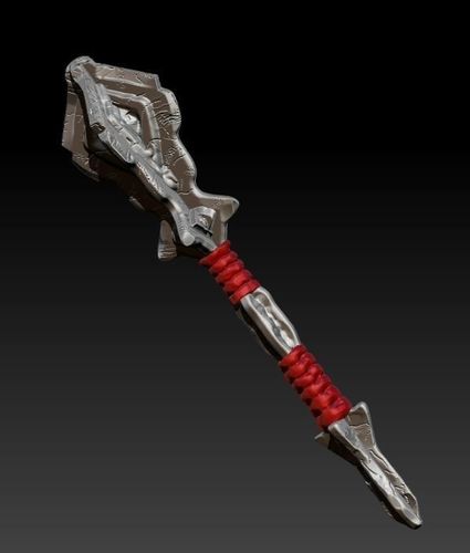 3D model Mace weapon VR / AR / low-poly | CGTrader