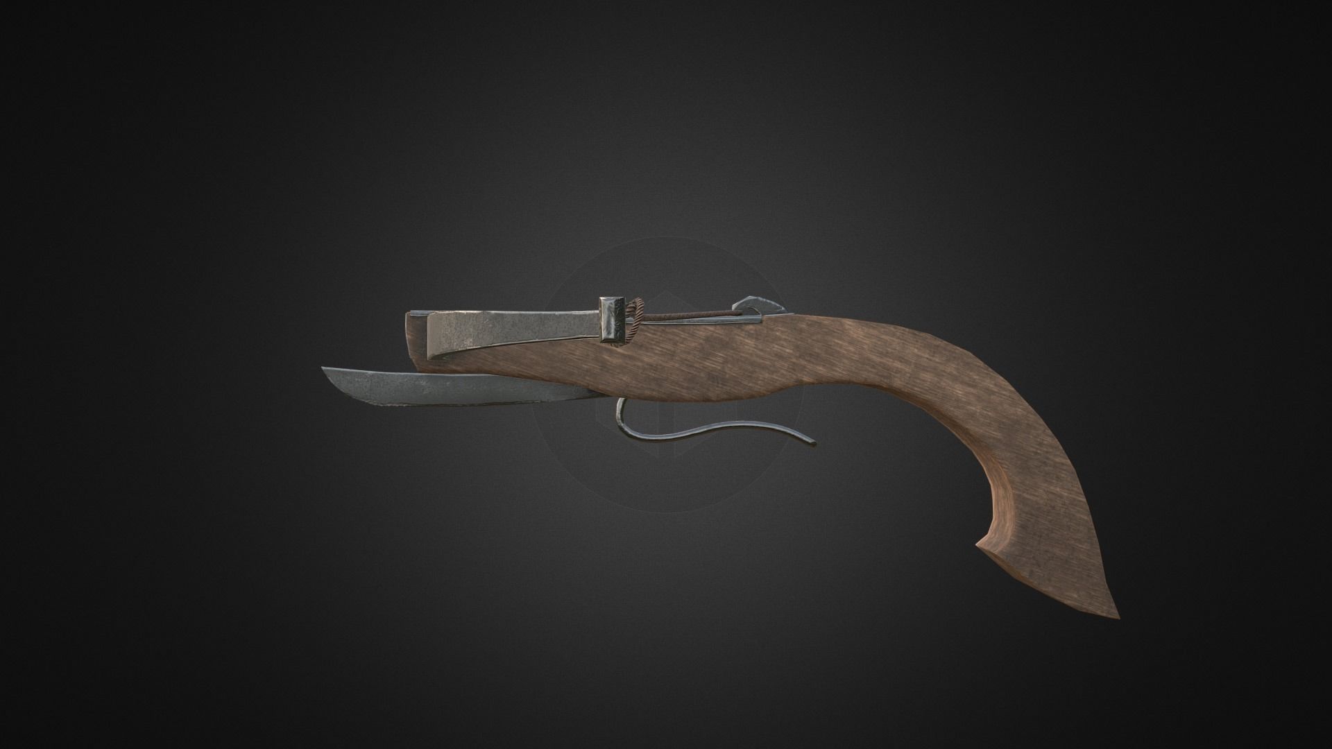 Medieval Hand Crossbow Asset free VR / AR / low-poly 3D model | CGTrader