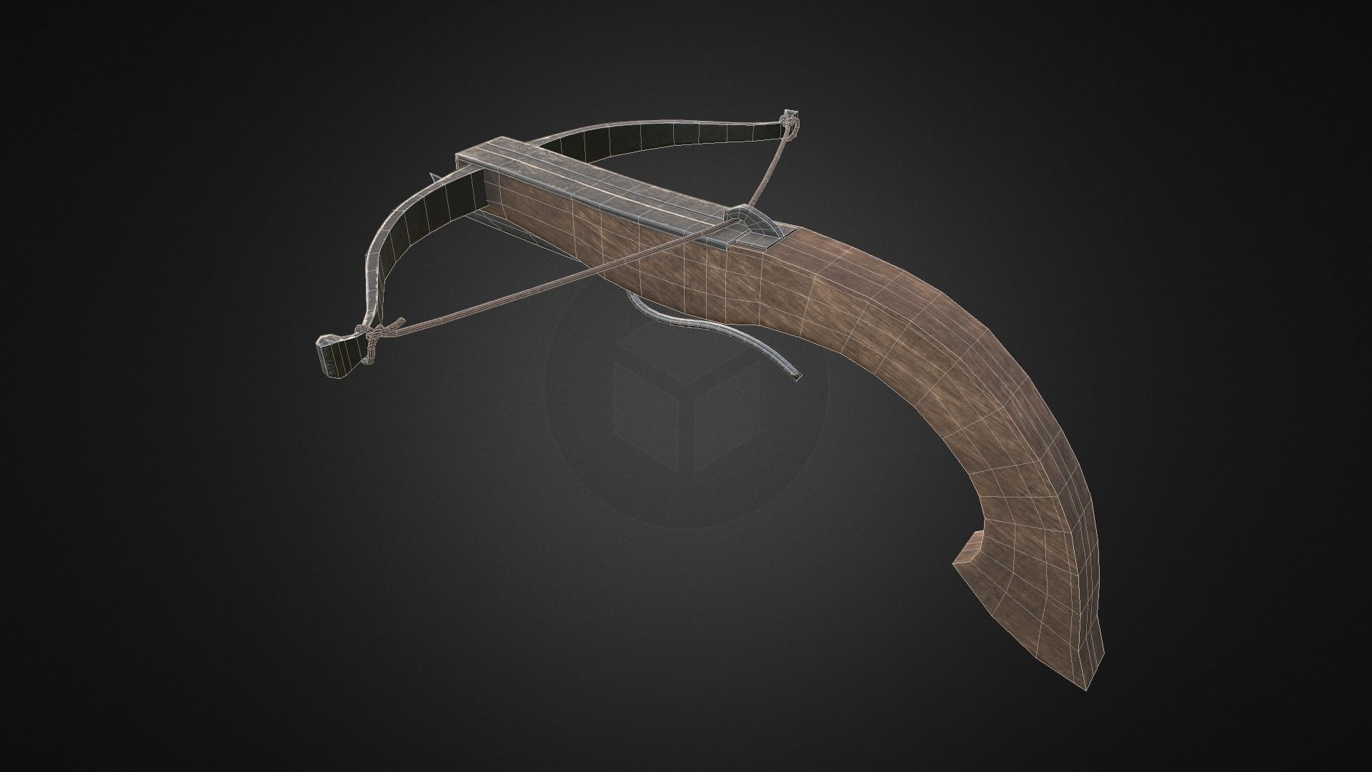 Medieval Hand Crossbow Asset free VR / AR / low-poly 3D model | CGTrader