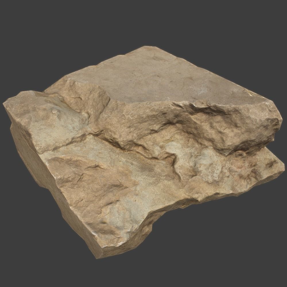 3D model Limestone Debris VR / AR / low-poly | CGTrader