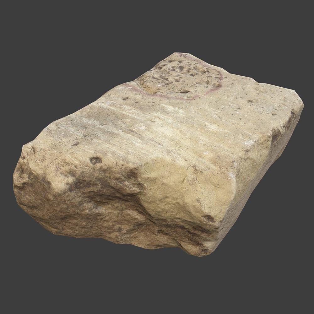 3D model Limestone Broken Brick VR / AR / low-poly | CGTrader