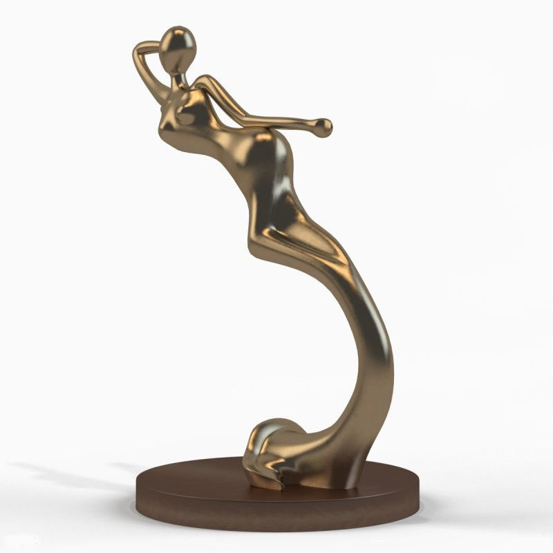 Figurine the Little Mermaid 3D model | CGTrader