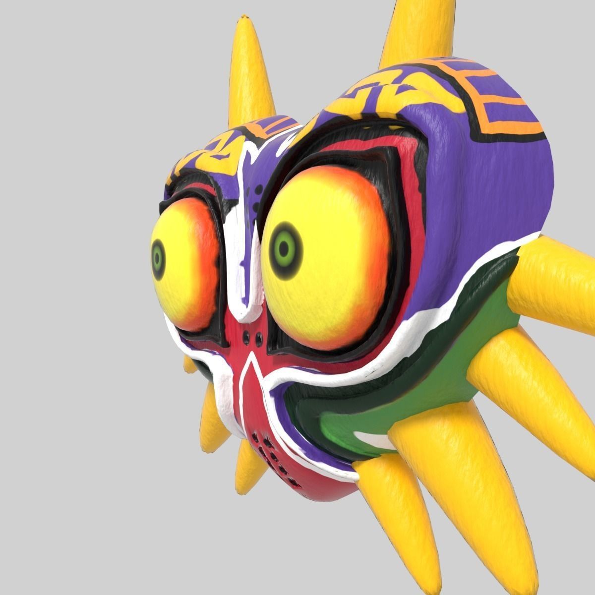 3D model Majoras Mask VR / AR / low-poly | CGTrader
