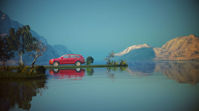 EXTERIOR COOL WEATHER 3D model rigged | CGTrader