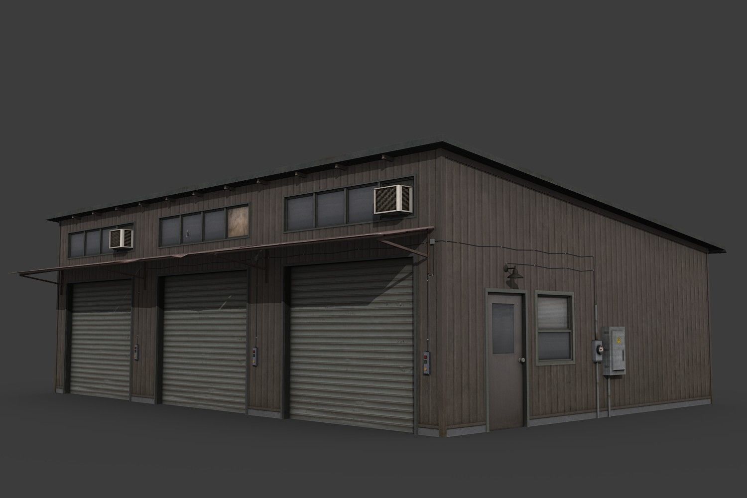 3D model Industrial Buildings Pack VR / AR / low-poly | CGTrader