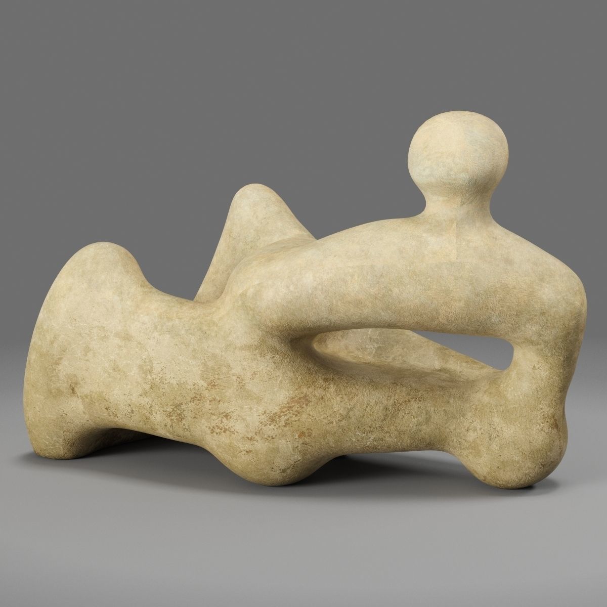 3D model Henry Moore Recumbent Figure VR / AR / low-poly | CGTrader