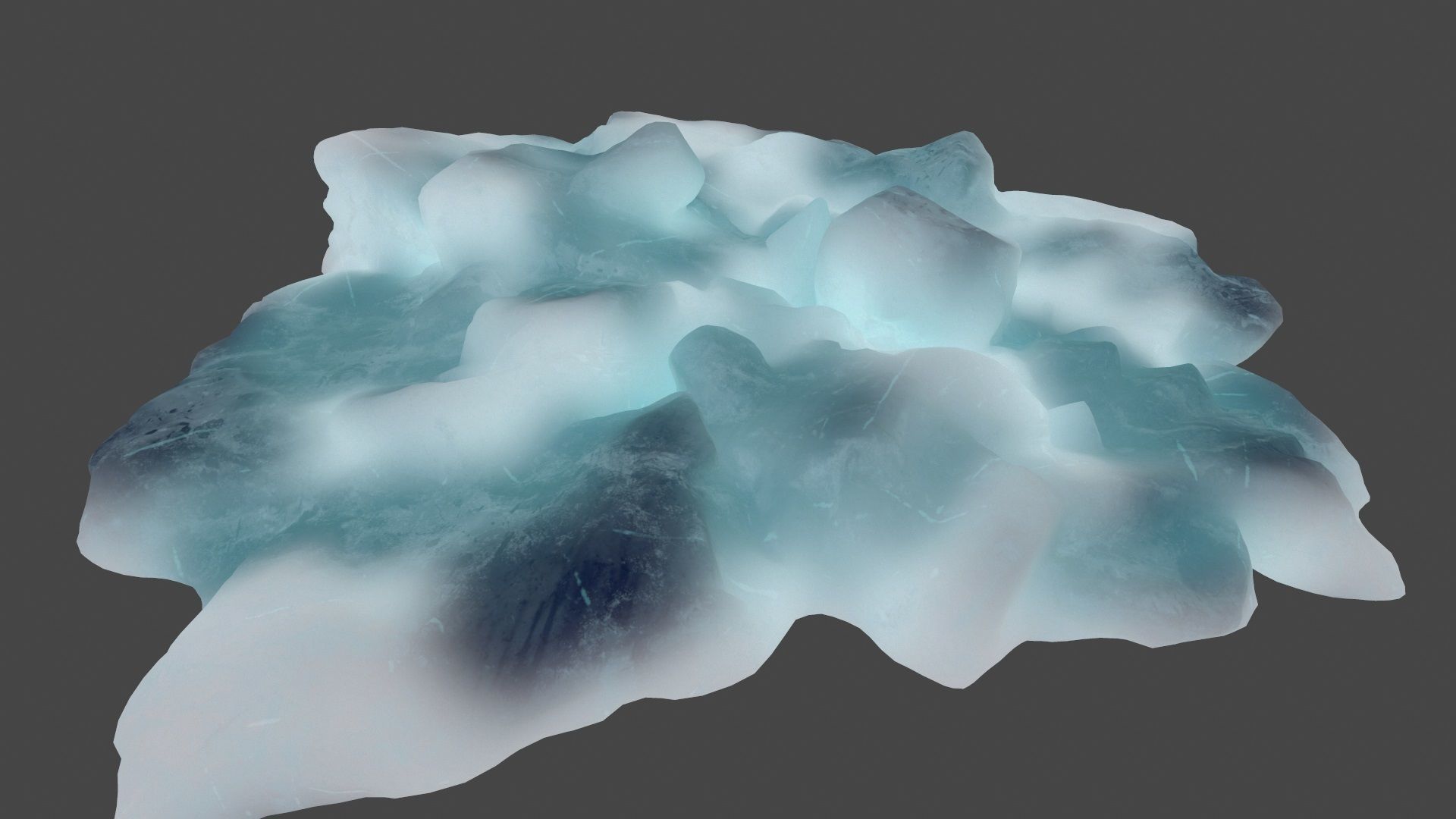 3D model Ice VR / AR / low-poly | CGTrader