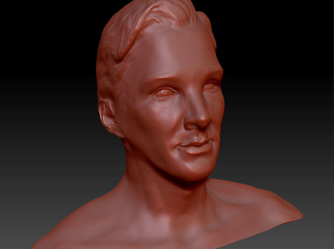 Benedict Cumberbatch Sherlock 3d print 3D model 3D printable | CGTrader