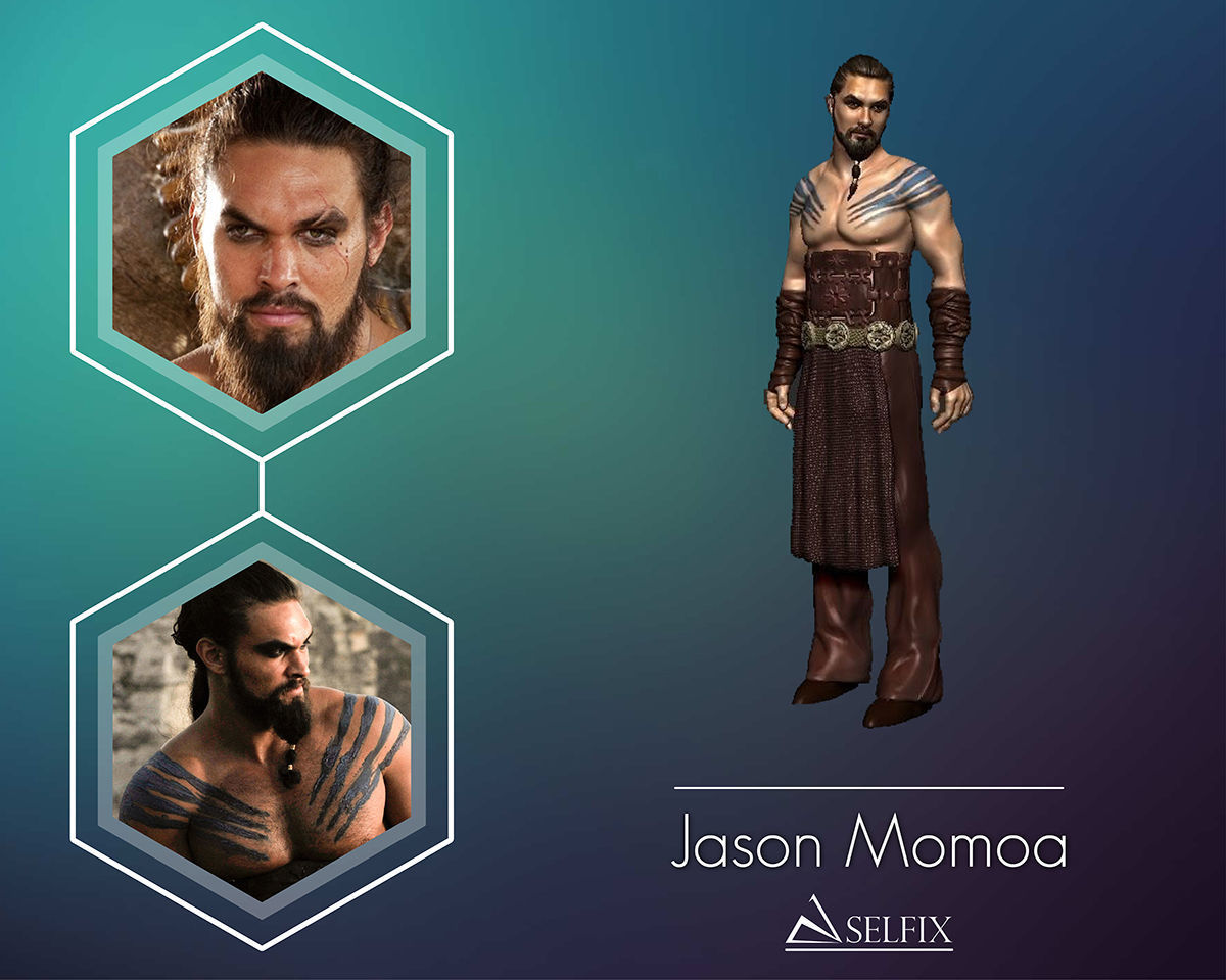 Jason Momoa 3D Model ready for 3d print 3D model 3D printable | CGTrader