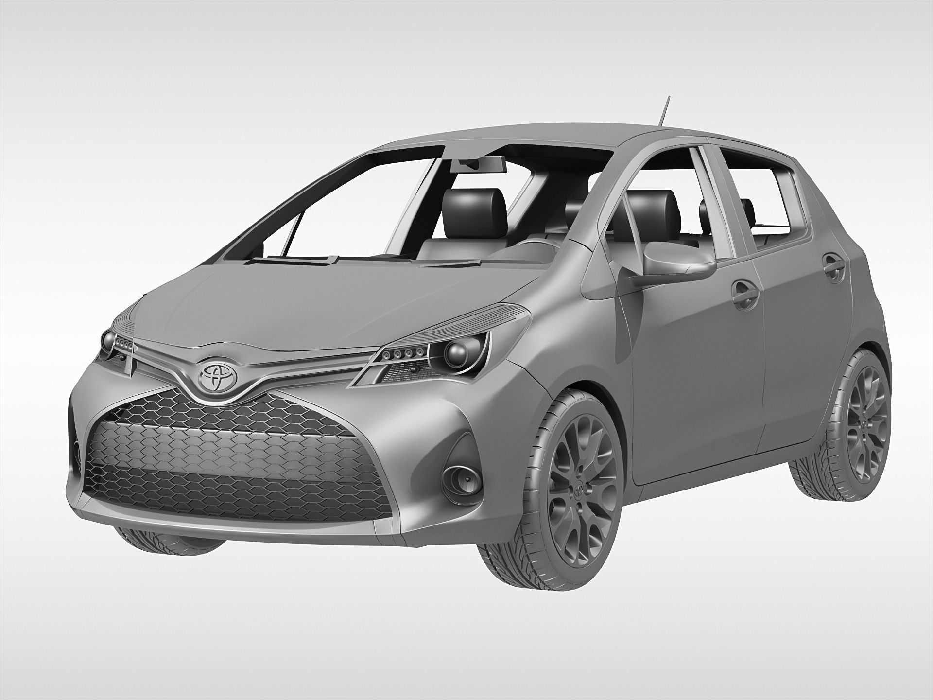 Toyota Yaris 2015 3D model | CGTrader