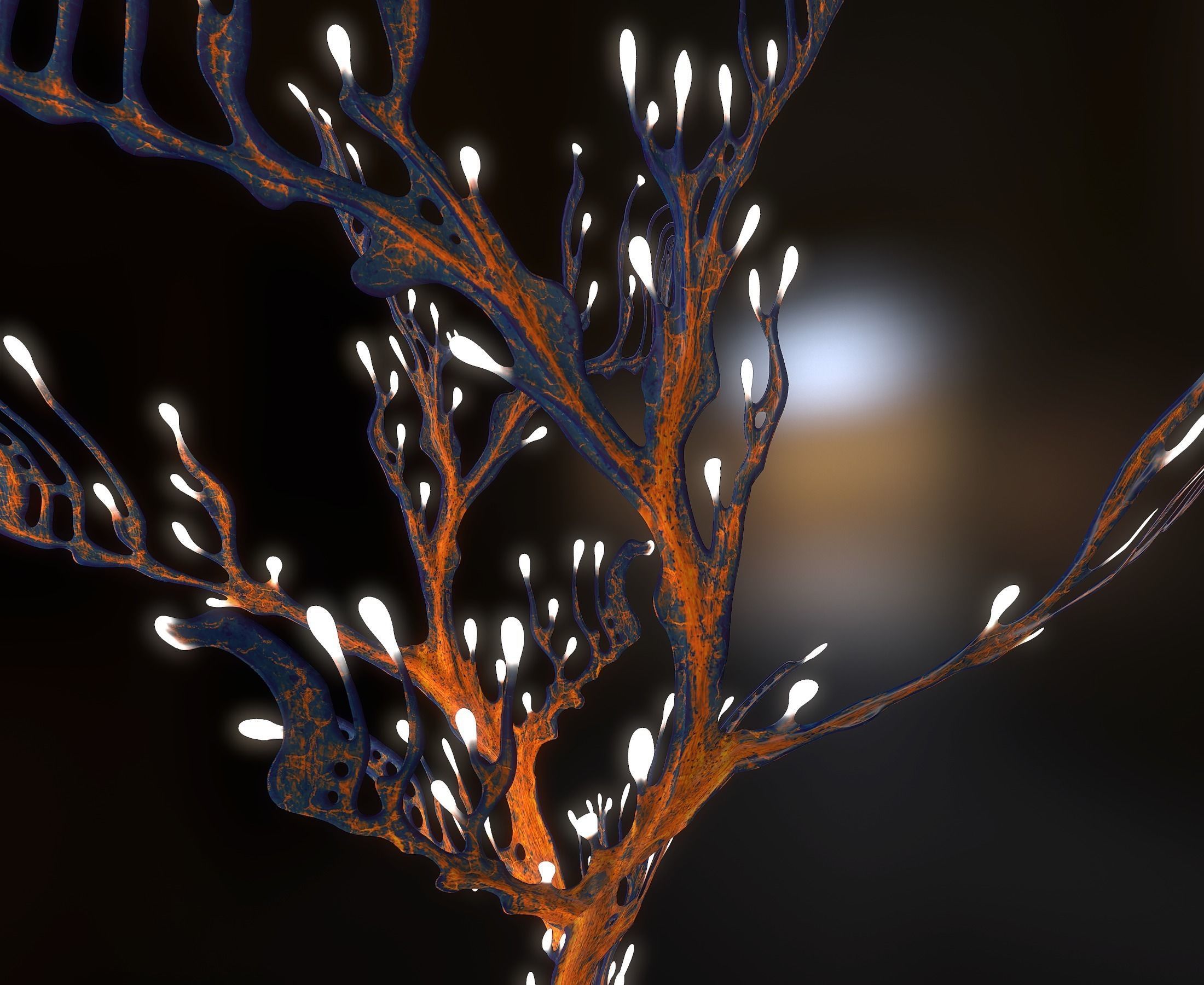 3D model Alien Plant Fern Type 5 VR / AR / low-poly | CGTrader