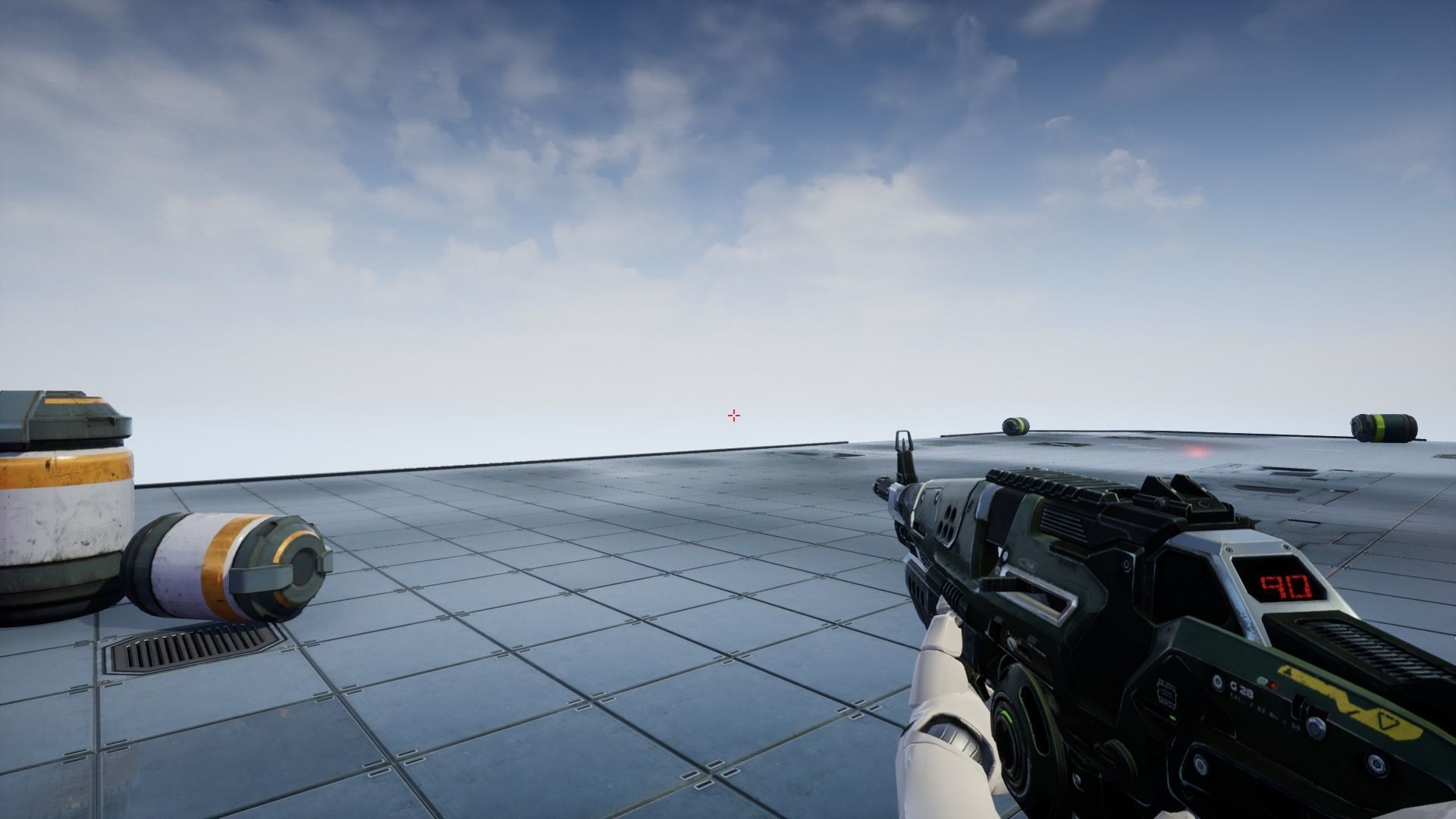 3D model Sci-Fi Assault Rifle - game model VR / AR / low-poly | CGTrader