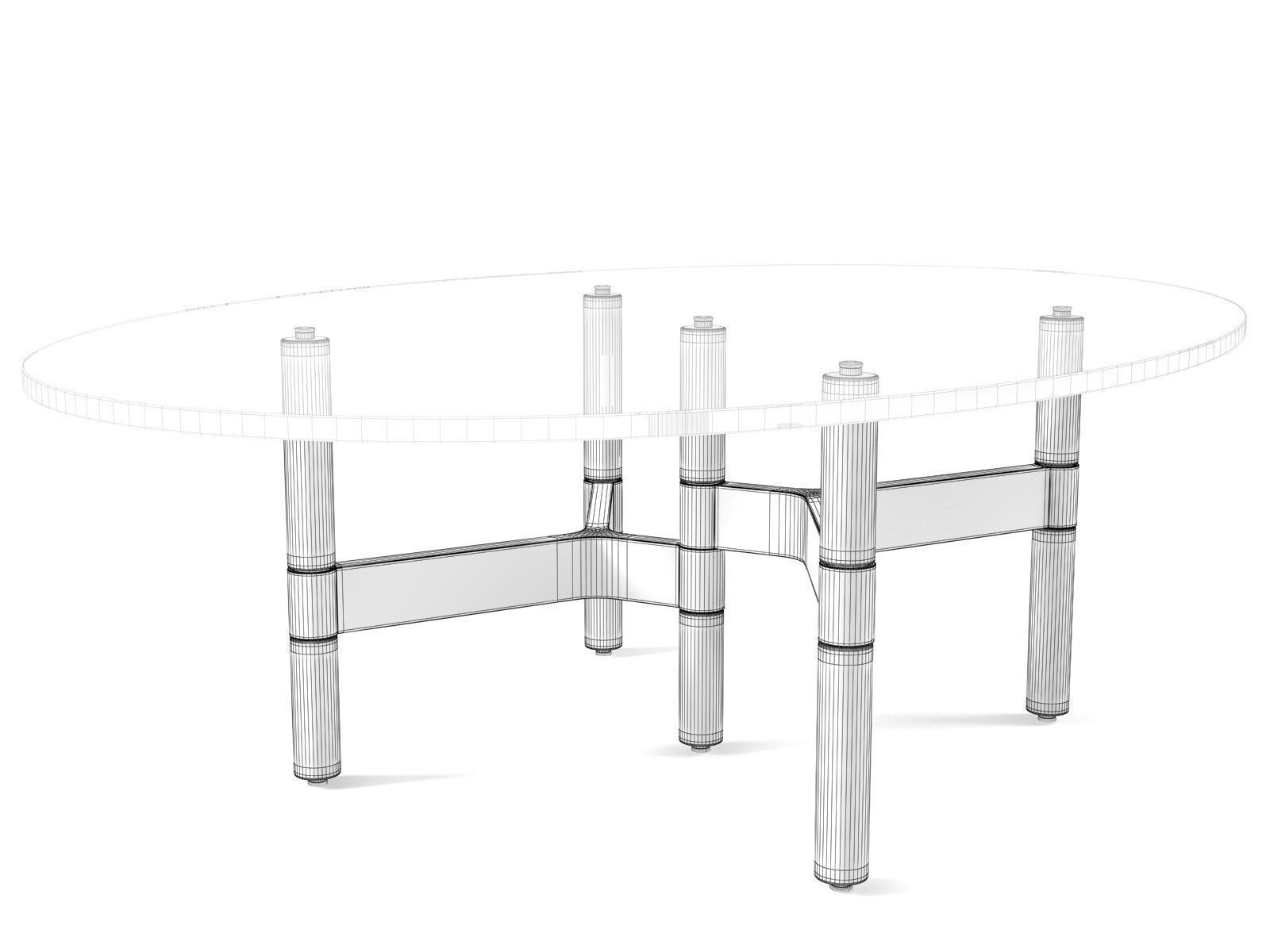 Helix Table Collection 3D model | CGTrader