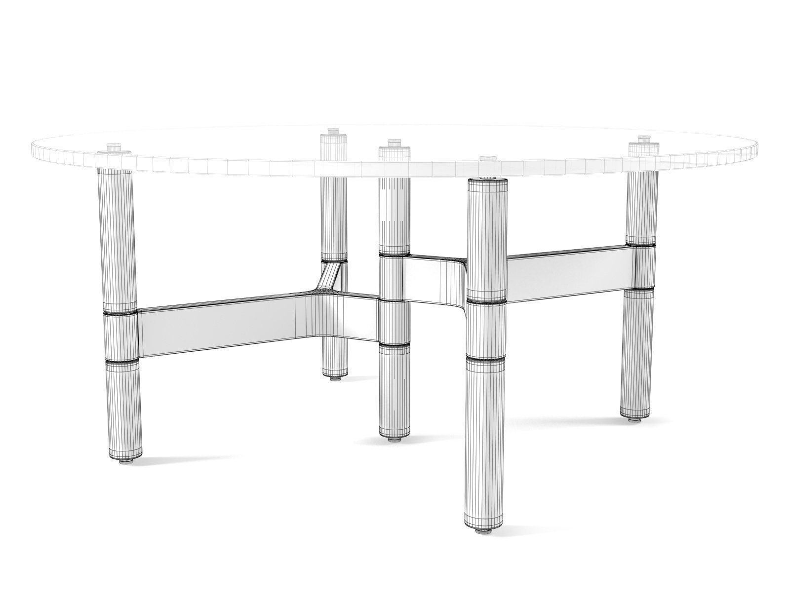 Helix Table Collection 3D model | CGTrader