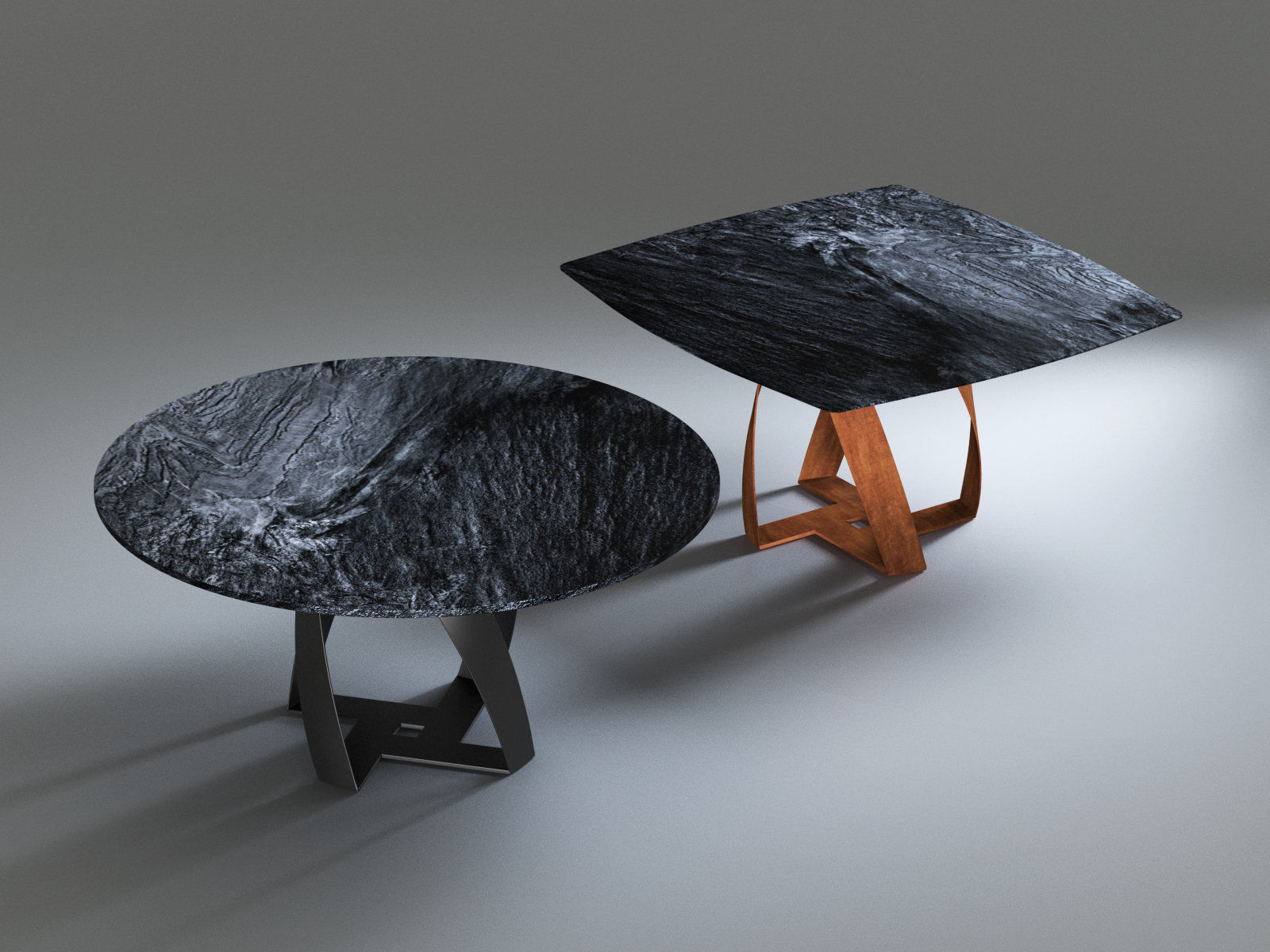 Bon Bon Table TC and TQ 3D model | CGTrader