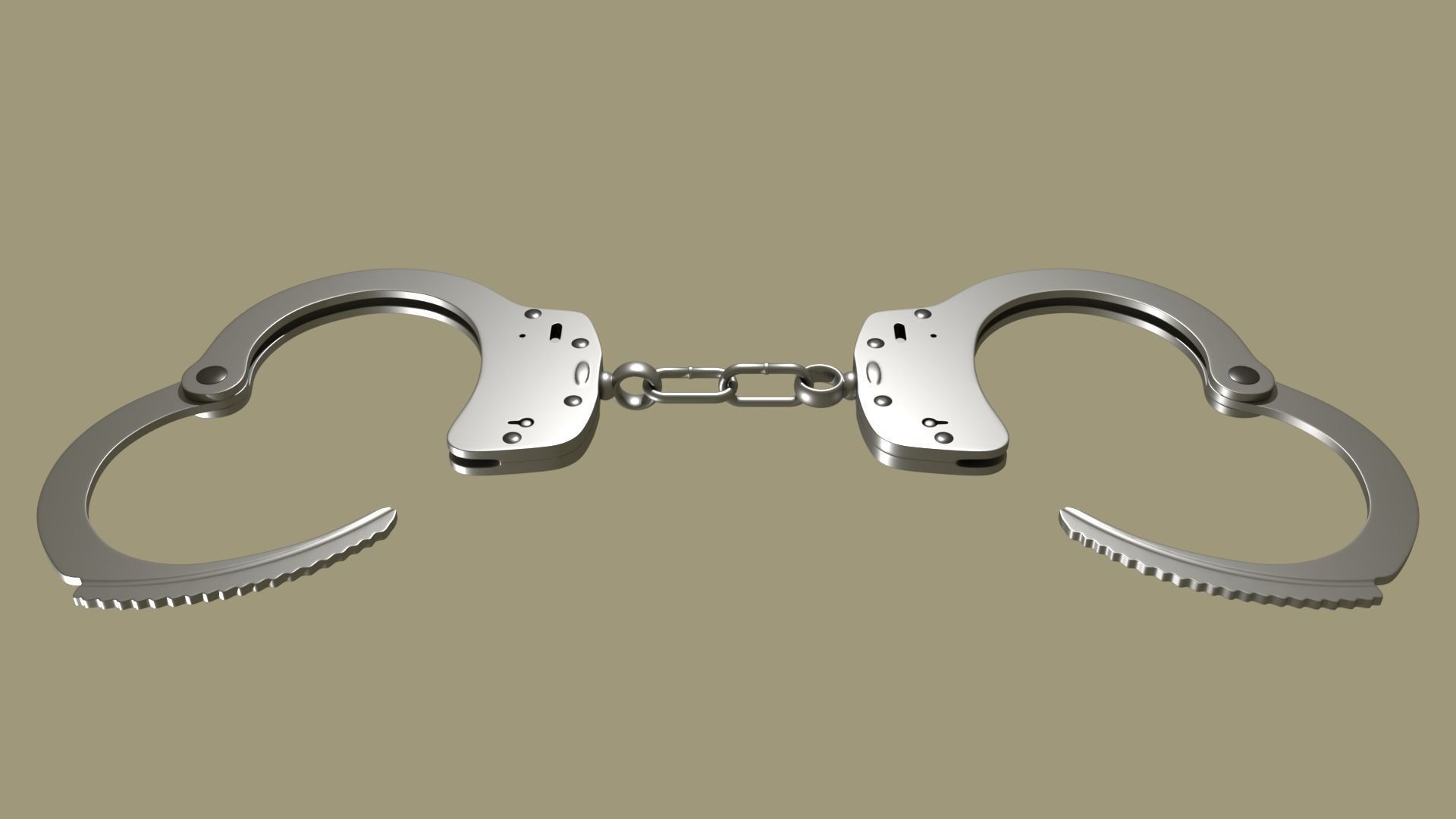 Handcuffs 3D model | CGTrader