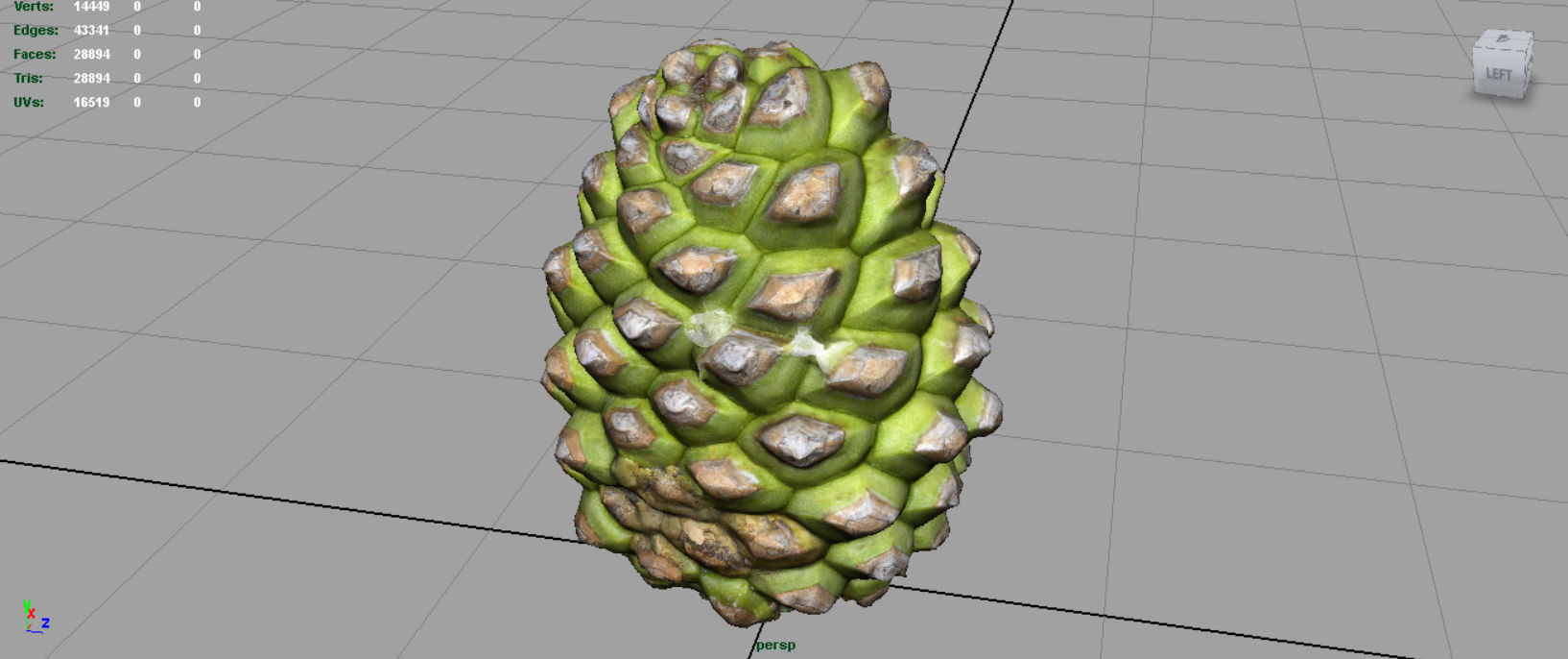 3D model Pinecone 2 pineapple VR / AR / low-poly | CGTrader