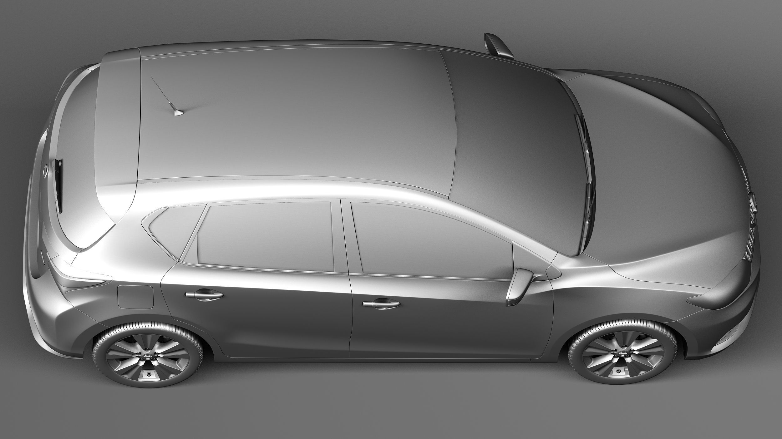 Nissan Pulsar 2015 3D model | CGTrader