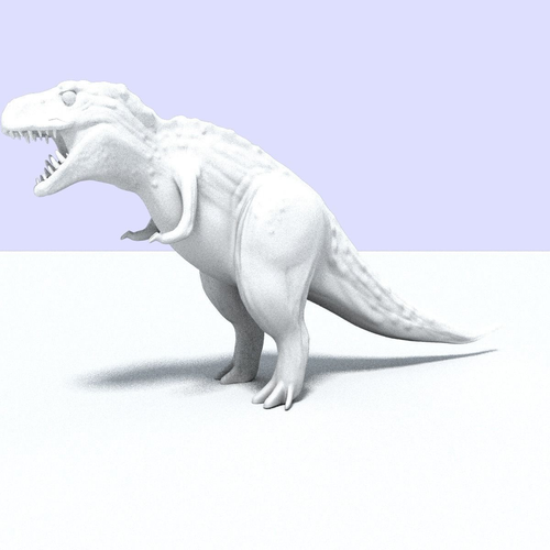 T-Rex Model 3D model rigged | CGTrader