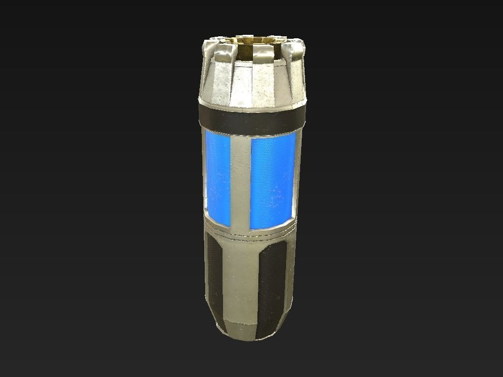Large Sci-Fi Fuel Cell 3D model | CGTrader