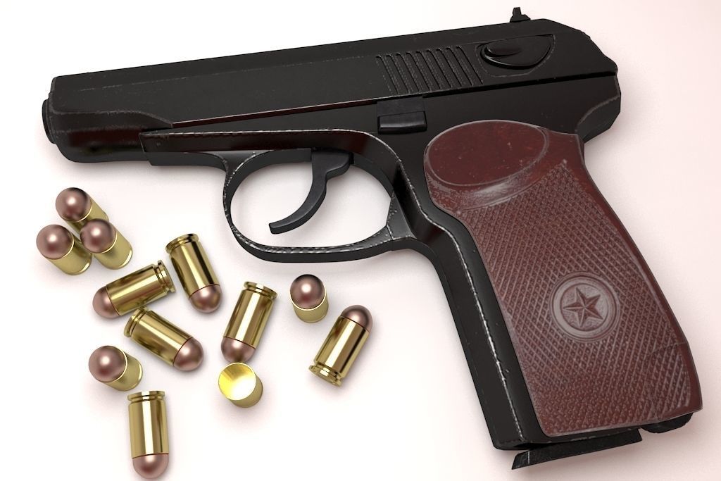 Makarov PM Pistol 3D model | CGTrader