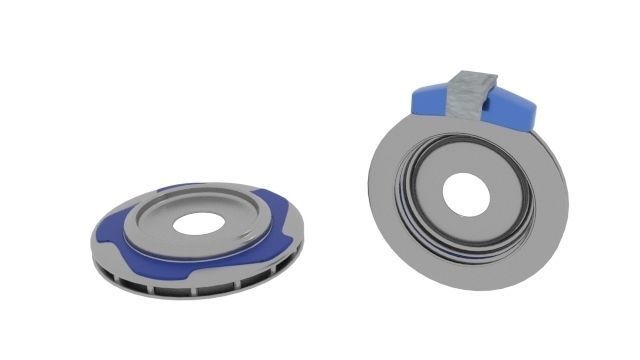 Star Rotor Brake 3D model | CGTrader