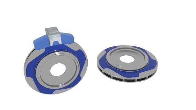 Star Rotor Brake 3D model | CGTrader