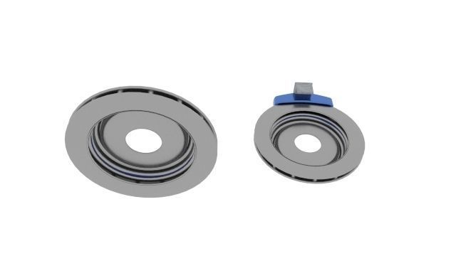 Star Rotor Brake 3D model | CGTrader