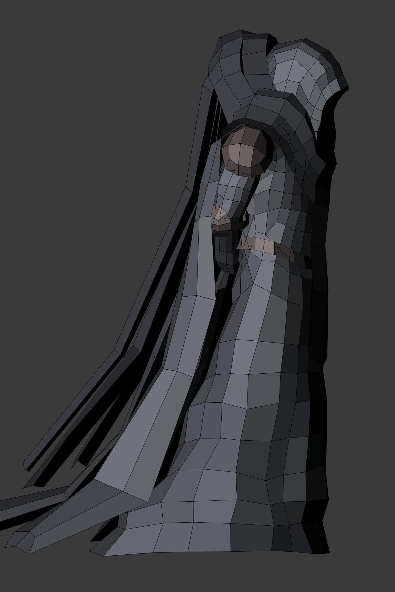 3D model Two Magic Robes with Hood VR / AR / low-poly | CGTrader