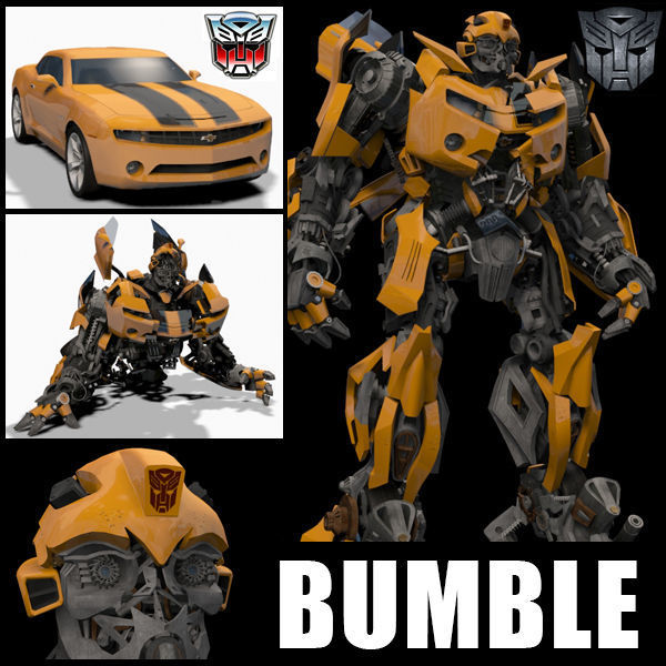 Bumblebee Forever - 3d animated model 3D model animated rigged | CGTrader