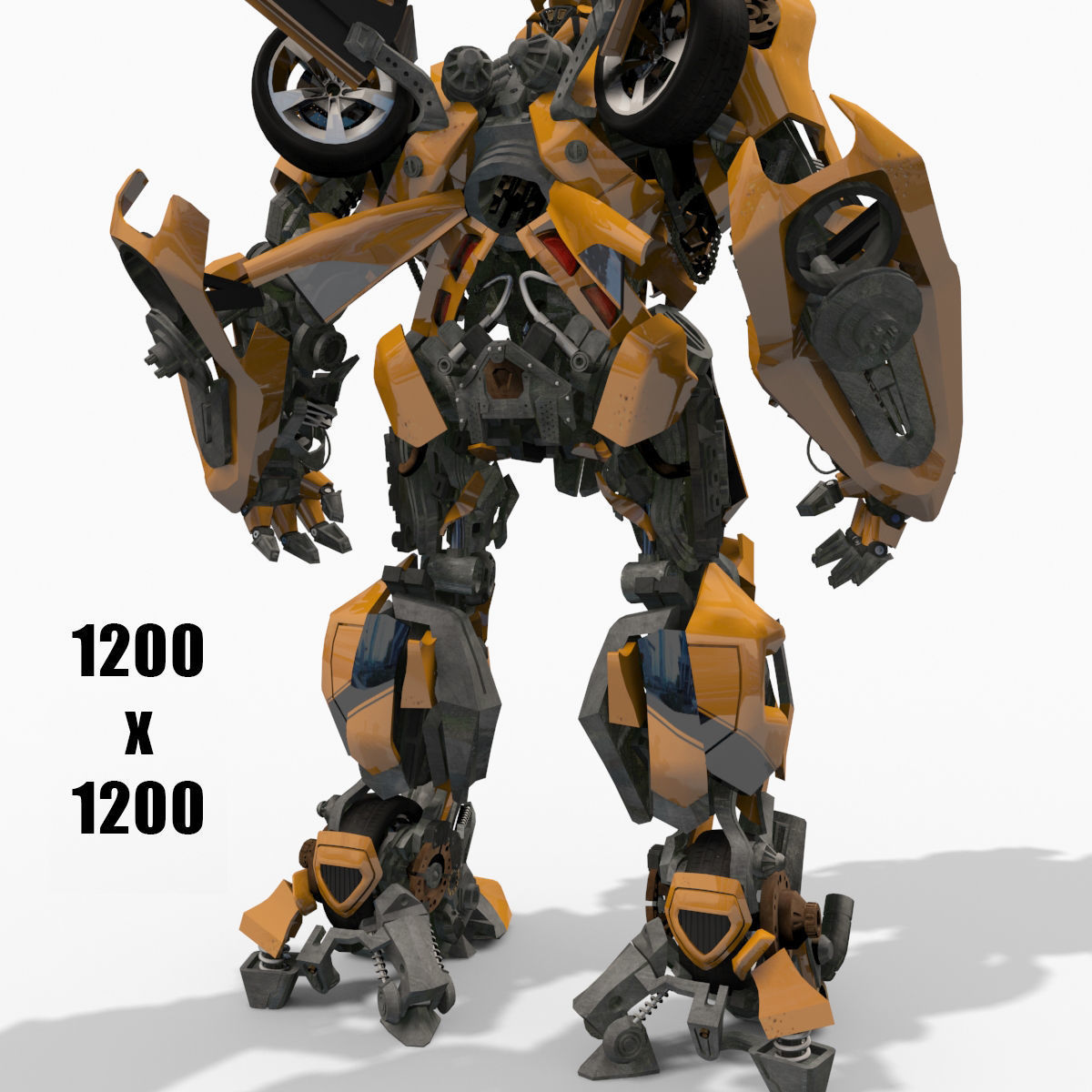 Bumblebee Forever - 3d animated model 3D model animated rigged | CGTrader
