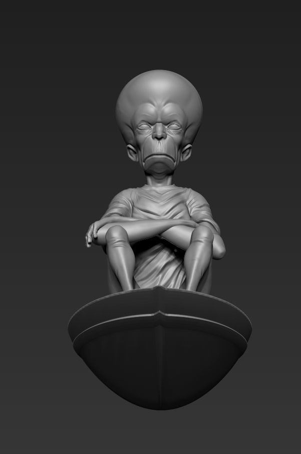 Mekon from The Eagle Comic 3D model 3D printable | CGTrader
