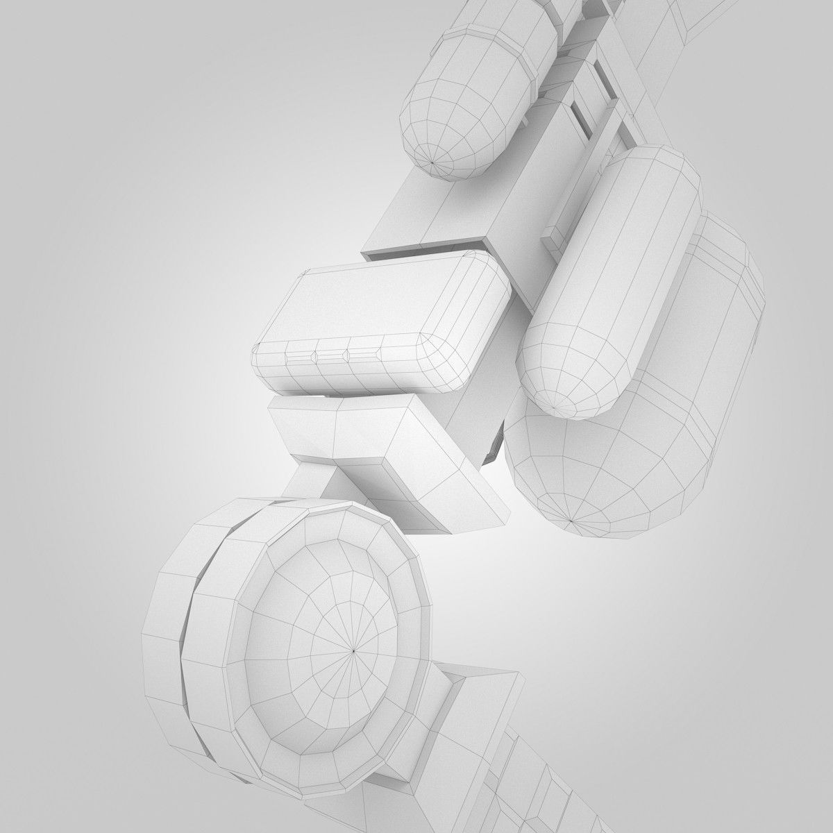 3D model One Eye Robot VR / AR / low-poly | CGTrader