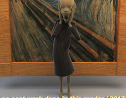 Scream 3D Models | CGTrader