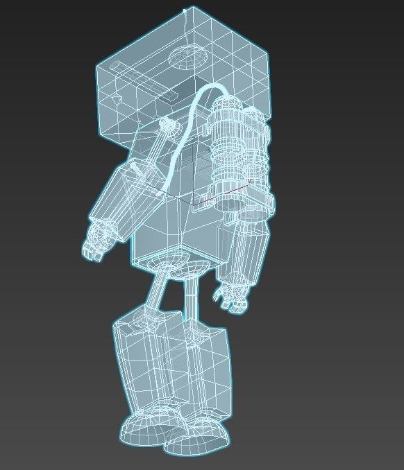 3D model Robot V1 VR / AR / low-poly | CGTrader