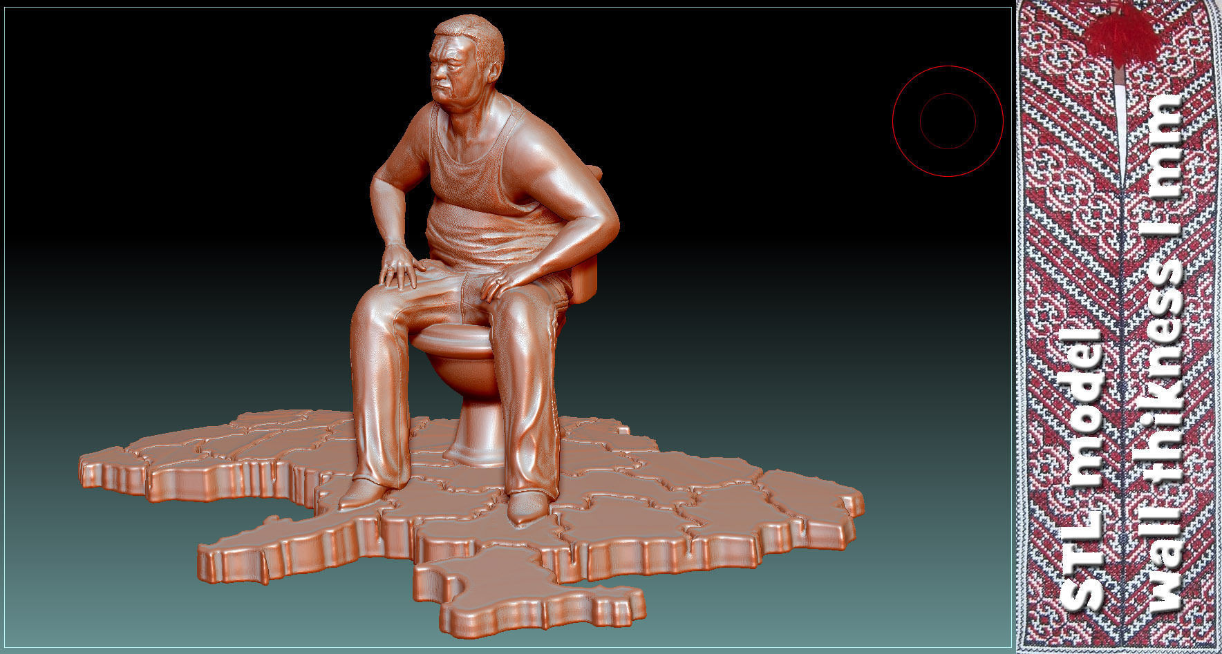 Monument to corruption stl 3D model 3D printable | CGTrader